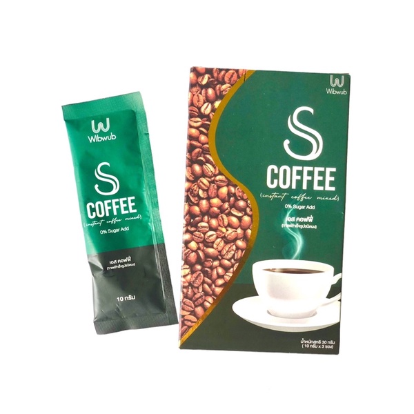 Wibwub S Instant Coffee Mixed Thailand Instant Coffee 0% Sugar 3 ...
