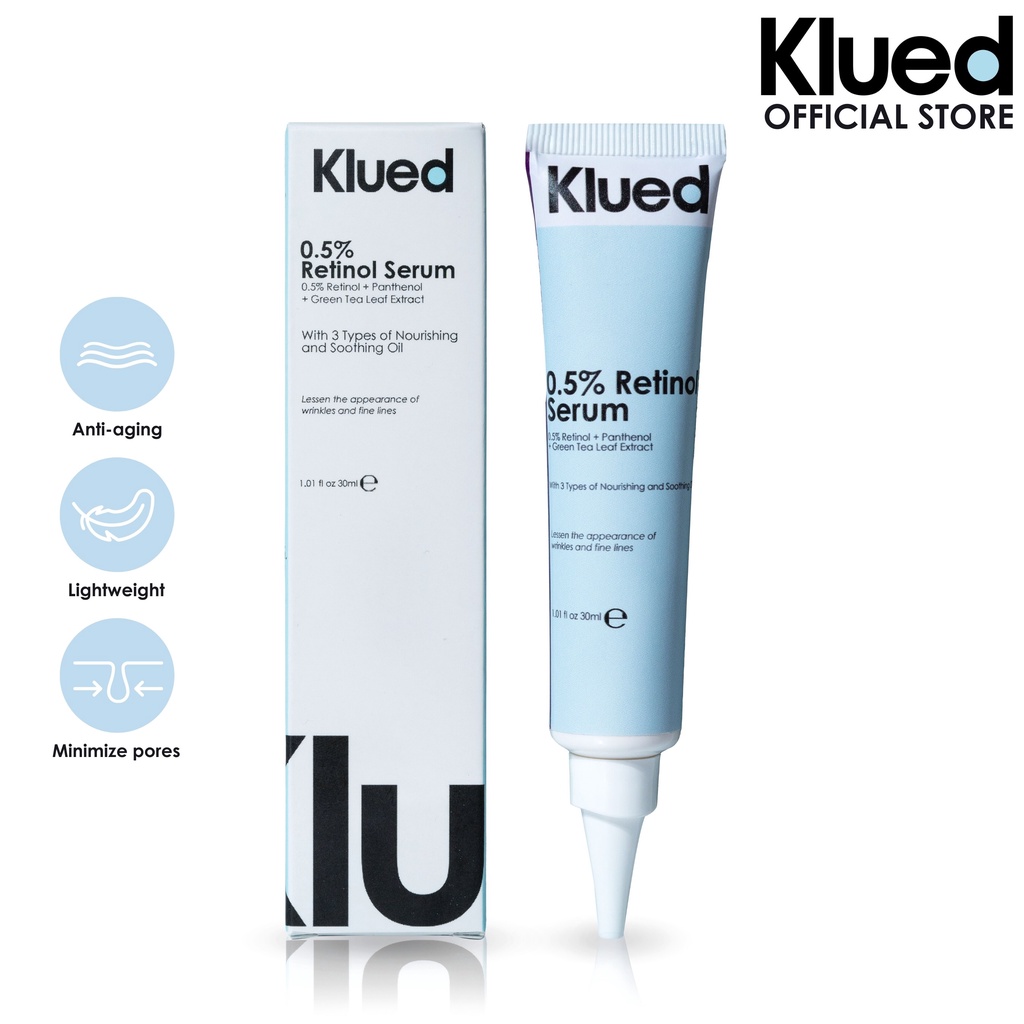 Klued - 0.5% Retinol Serum 30ml | Shopee Philippines