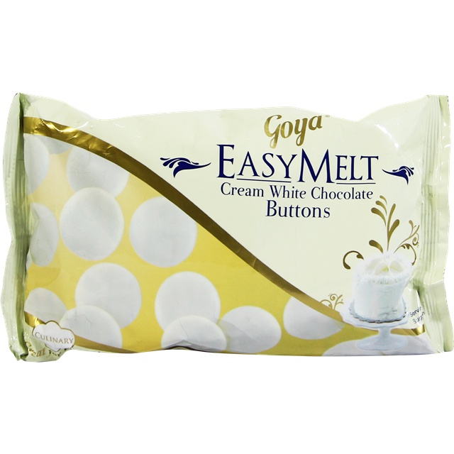 Goya Easy Melt Cream White Chocolate Buttons | 180g | Shopee Philippines