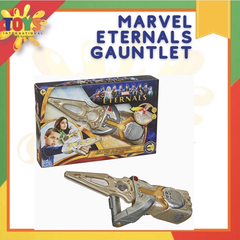 Hasbro Marvel The Eternals Cosmic FX Gauntlet Role Play Toy, Lights and ...
