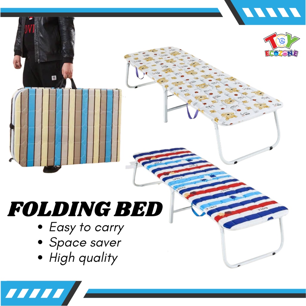 Ecozone Foldable Bed Save Space For Dormitory Rooms Folding Bed ...