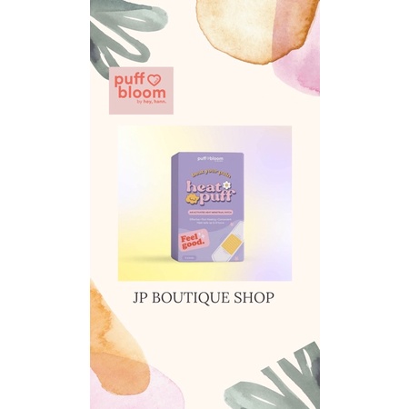 HEAT PUFF by Puff & Bloom AIR ACTIVATED HEAT MENSTRUAL PATCH | Shopee ...