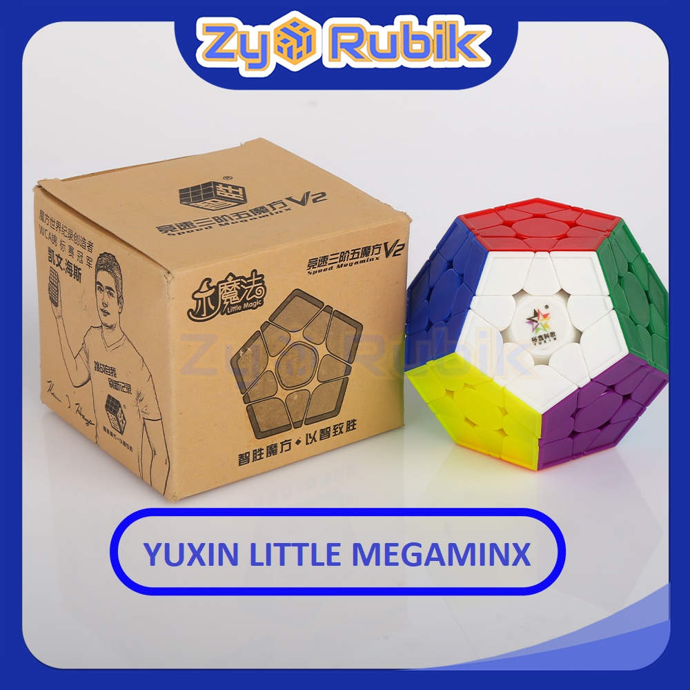 Rubik Little Yuxin Magic Megaminx v2 stickerless Intellectual Toy - Zyo ...