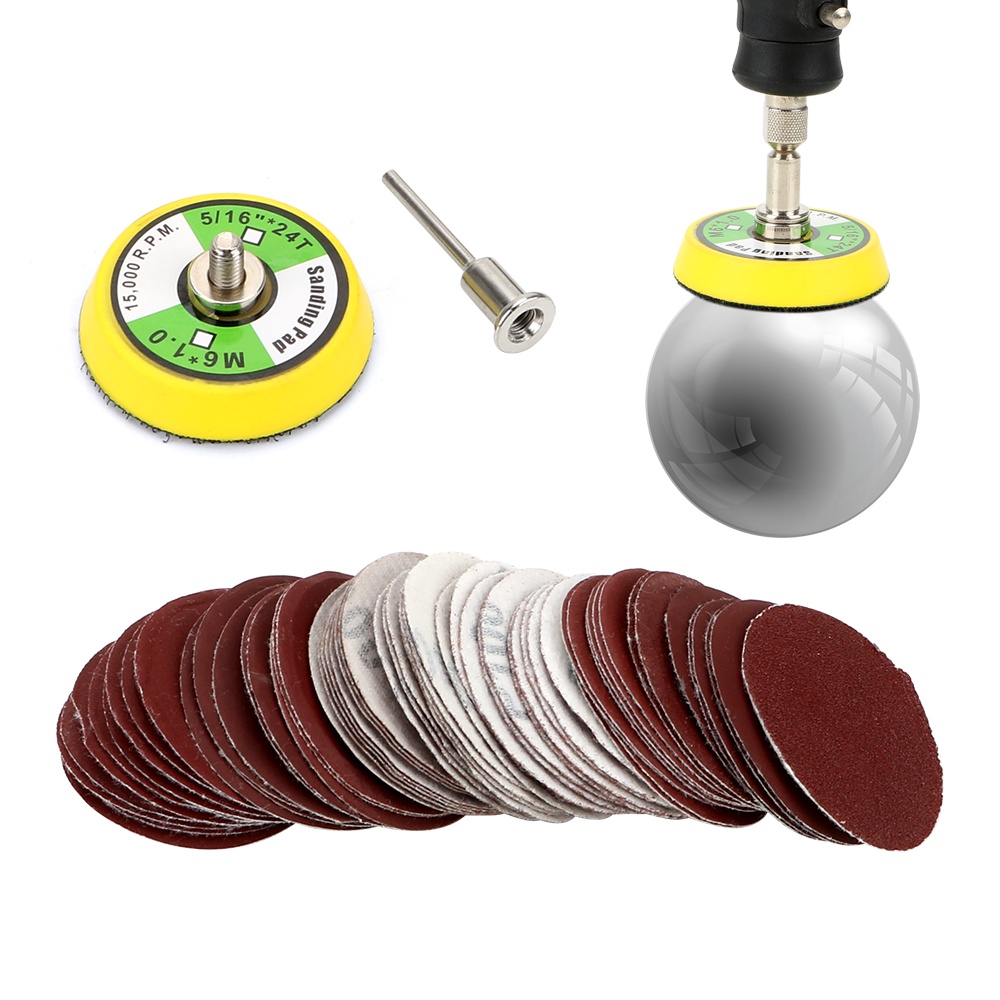 Sanding Disc Set Sandpaper Disc Cleaning Tools 2inch Sanding Pad ...