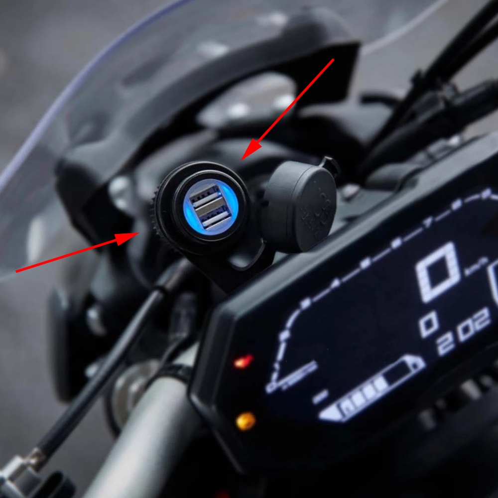USB Double Socket NEW Motorcycle Accessories For BMW G310GS G 310 GS G ...
