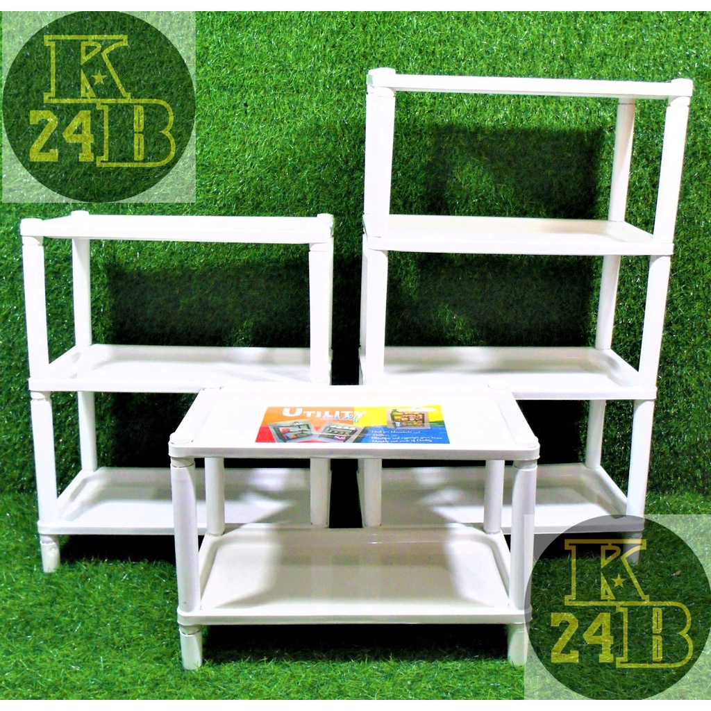 183 Sense and Style Utility Shelf Racks (3 sizes) | Shopee Philippines