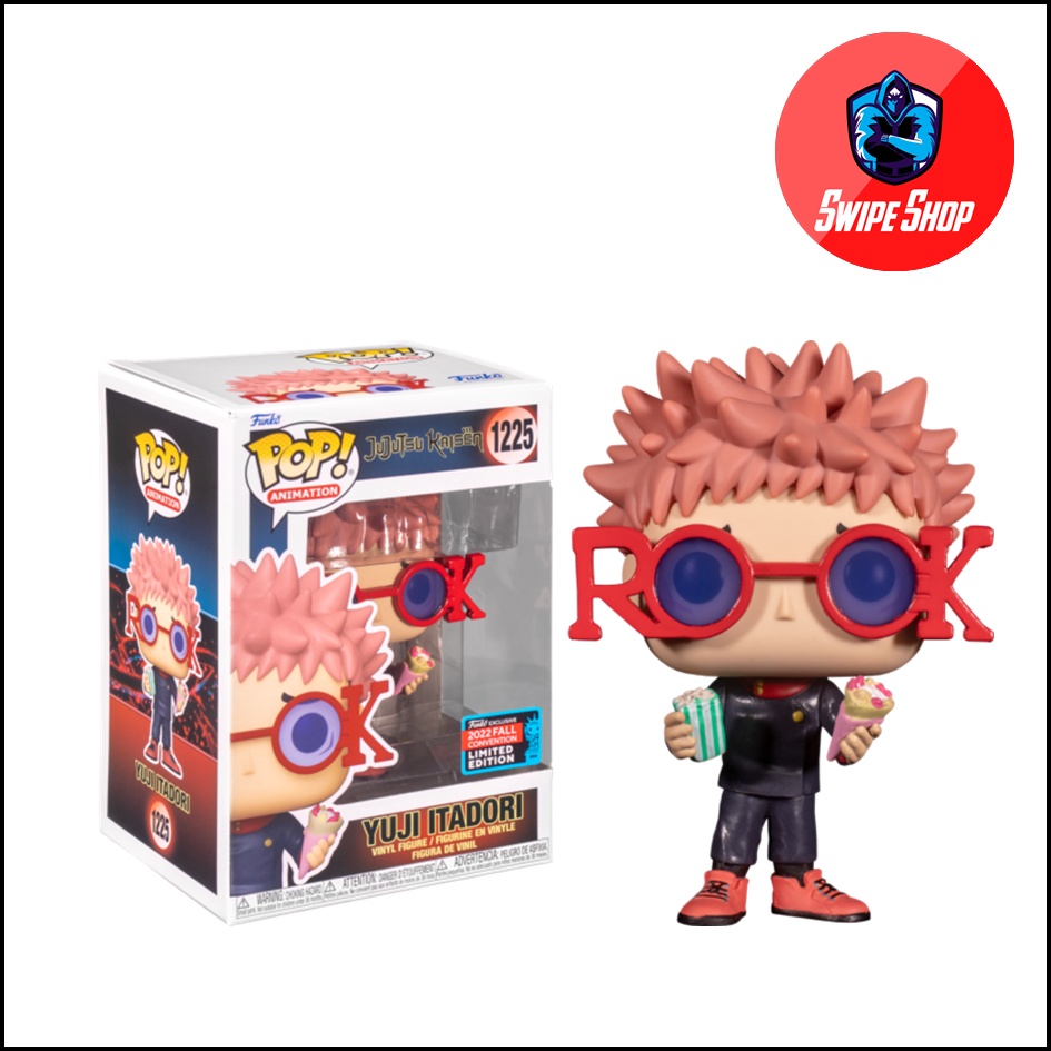 Funko Pop Yuji Itadori with Glasses Jujutsu Kaisen Fall Convention ...