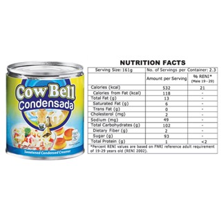 Cowbell Condensada 374g | Shopee Philippines