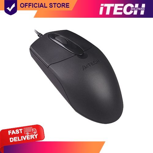 A4TECH OP-720 OPTICAL MOUSE USB (BLACK) | Shopee Philippines