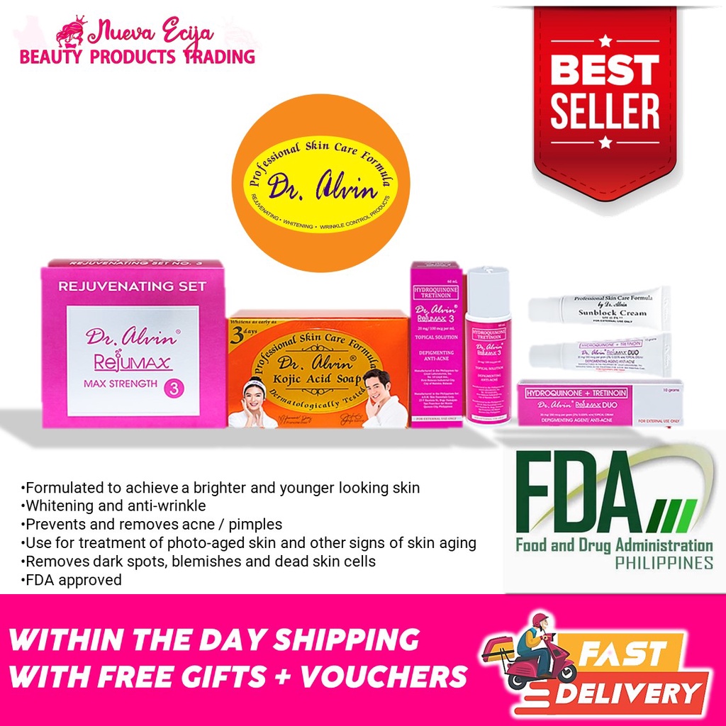 DR. Alvin® Rejumax Set #3 Max Strength Rejuvenating Set | Shopee ...