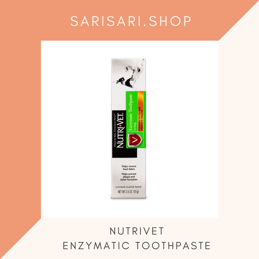 NUTRIVET ENZYMATIC TOOTHPASTE | Shopee Philippines