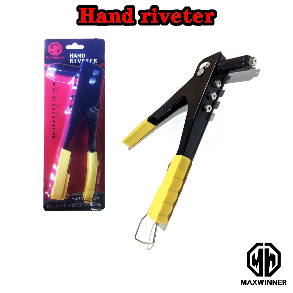 MAXWINNER Hand riveter Heavy Duty blind rivtes riveter Fastener QUALITY ...