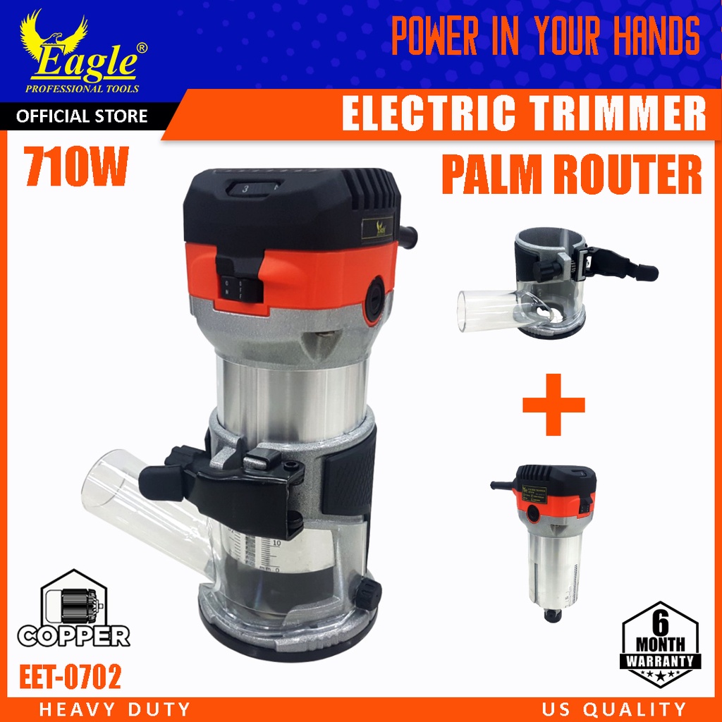 Eagle Tools 2 in 1 Electric Trimmer 710W | Shopee Philippines