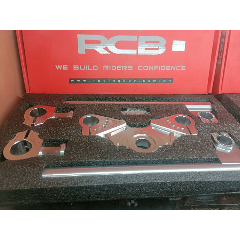 RCB HANDLE BAR SET FOR RAIDER 150 CARB TYPE | Shopee Philippines