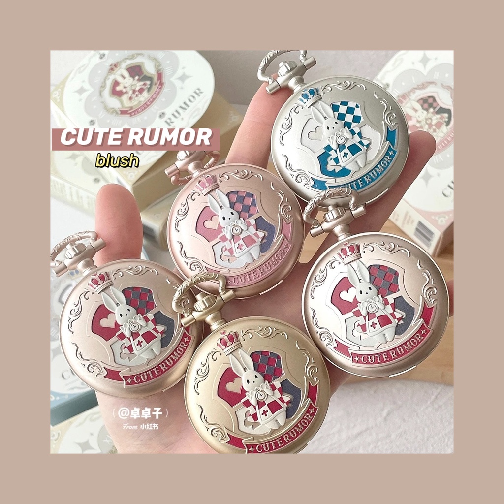 CUTE RUMOR Pocket Watch Blush | Shopee Philippines