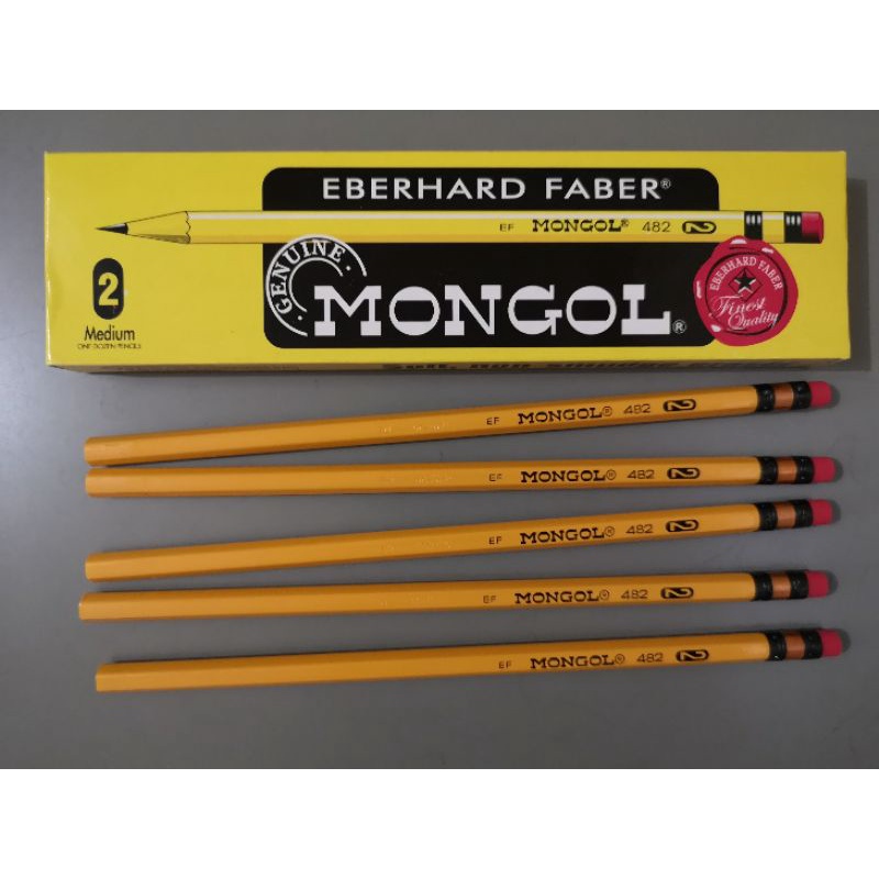 Mongol pencil #2 original authentic 1 box | Shopee Philippines