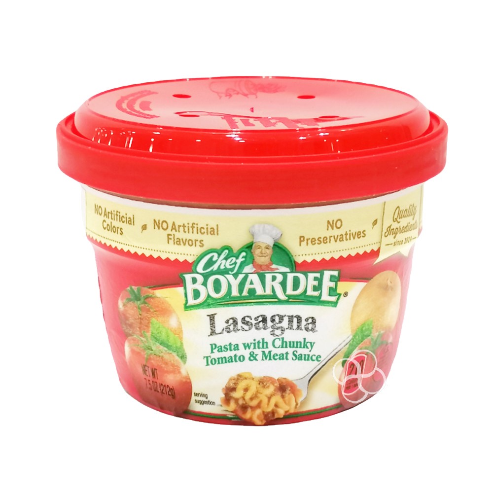 Chef Boyardee Microwavable Lasagna 212g | Shopee Philippines
