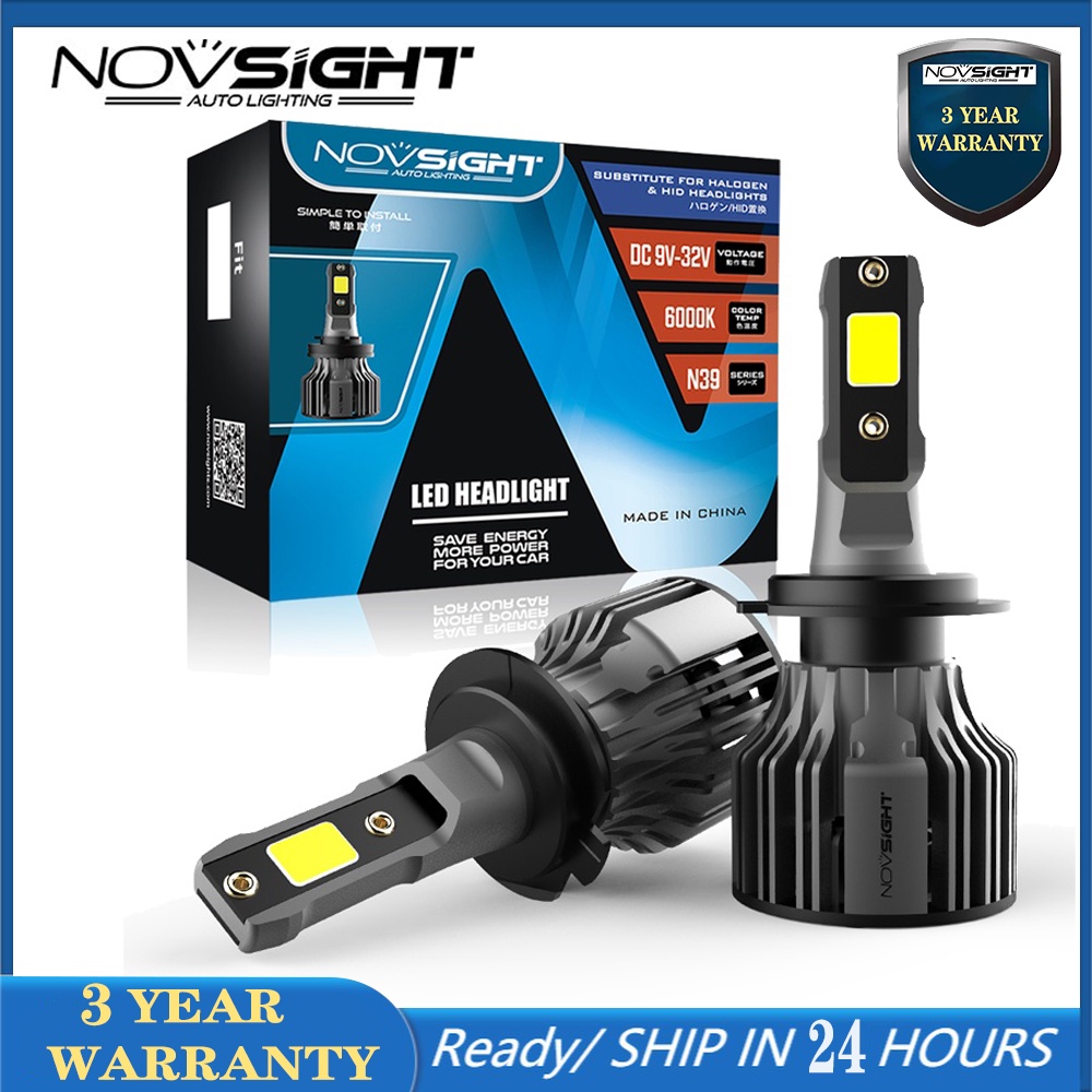 ORIGINAL NOVSIGHT H4 LED Headlight for Car H4 H7 H11 led Bulb 12V 72W 10000LM 6000K Headlamp 2 ...