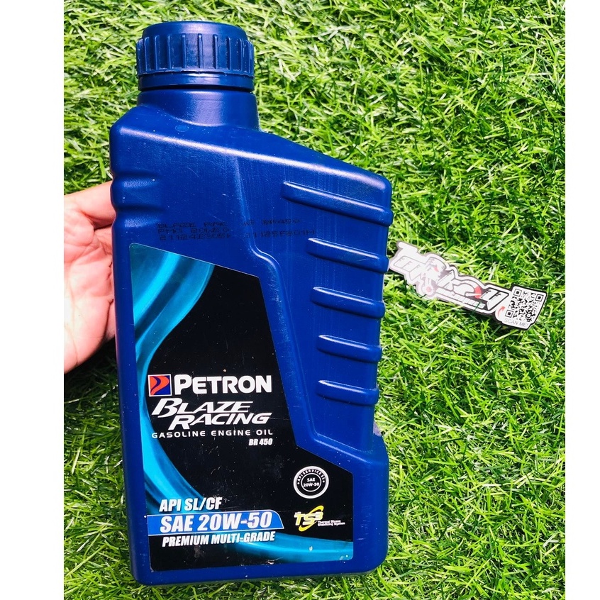 PETRON BLAZE RACING GASOLINE ENGINE OIL 1 LITER | Shopee Philippines