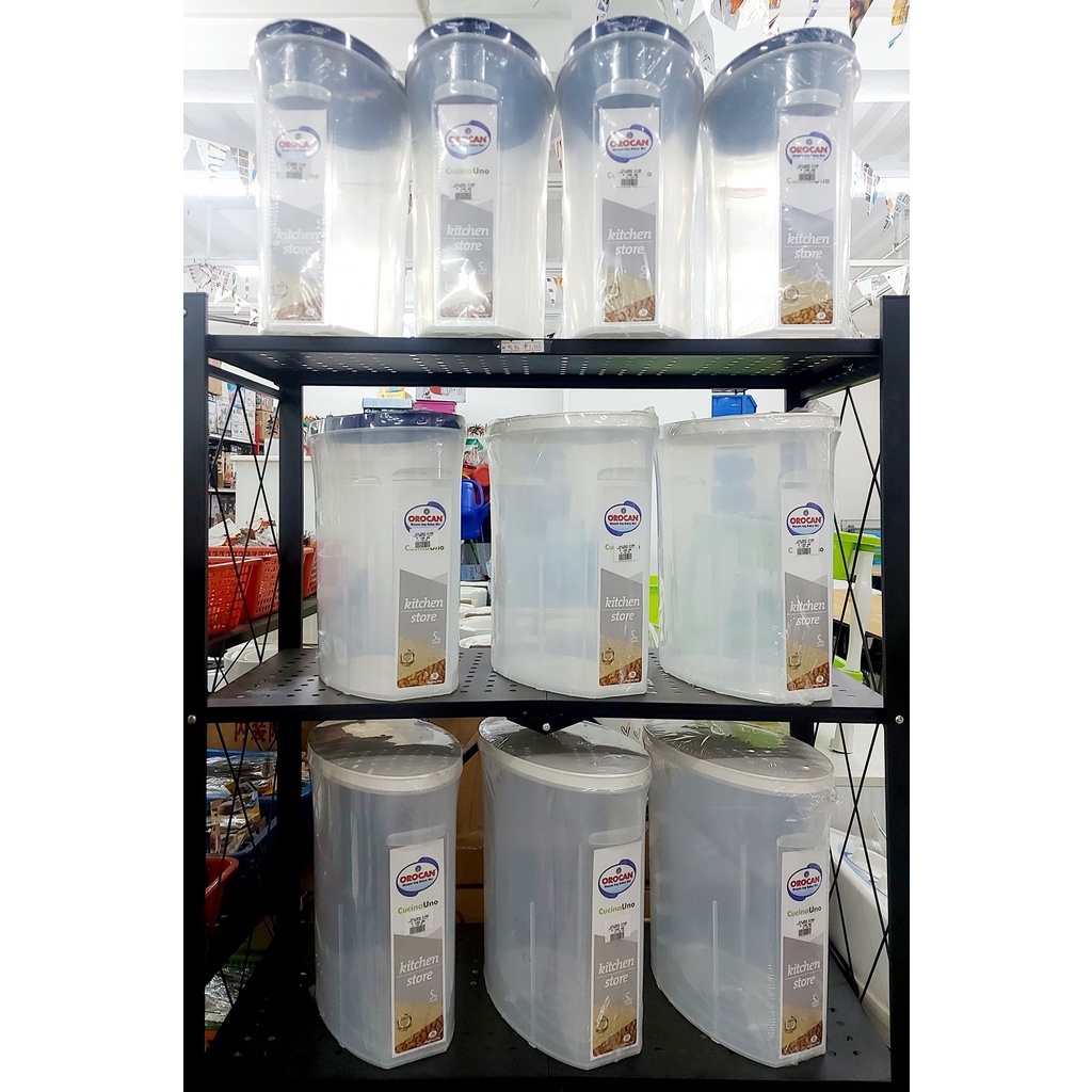 Orocan 1281Kitchen Storage Rice Box Dog Food Dispenser 5kilos | Shopee ...