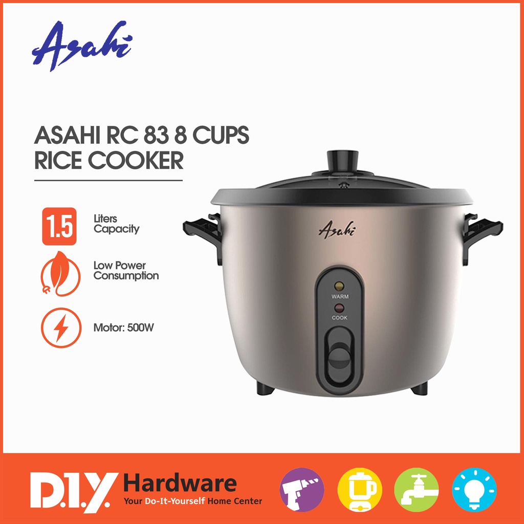 Asahi RC 83 8 Cups Rice Cooker | Shopee Philippines