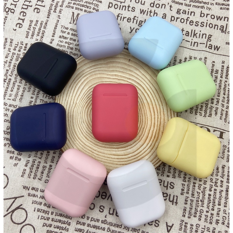 (COD) 9 Colors TWS Bluetooth Earphone For inPod i12 Earphones Wireless ...