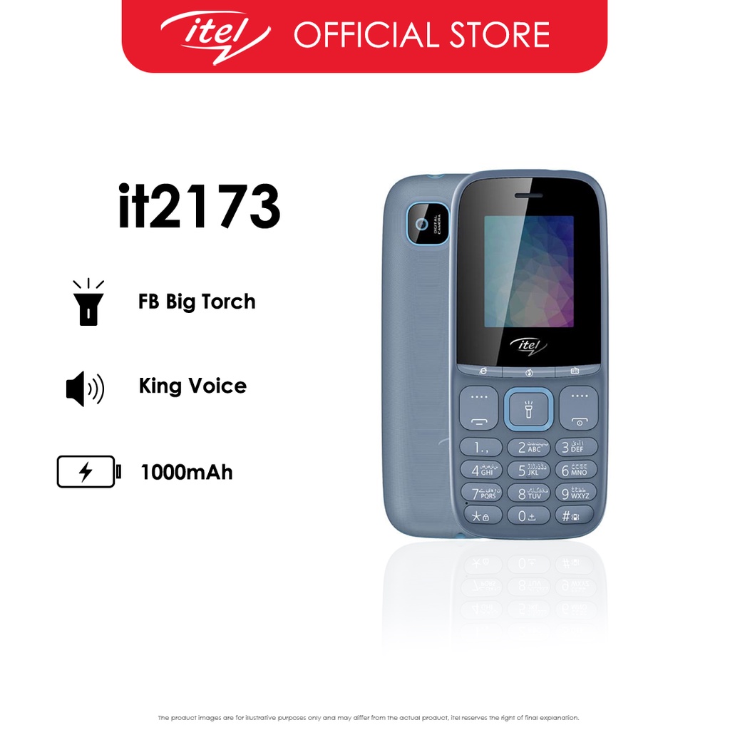 Itel 2173 Basic Cellphone Dual Sim Original (Keypad) | Shopee Philippines