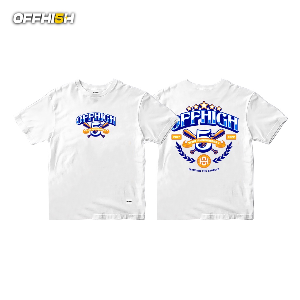 OFFHIGH HITTER WHITE TSHIRT | Shopee Philippines