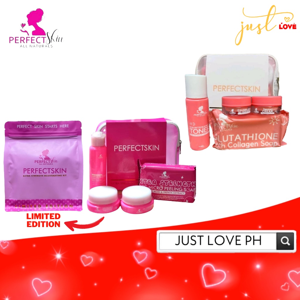 Perfect Skin Rejuvenating Set Extra Strength | Whitening Set | Shopee ...