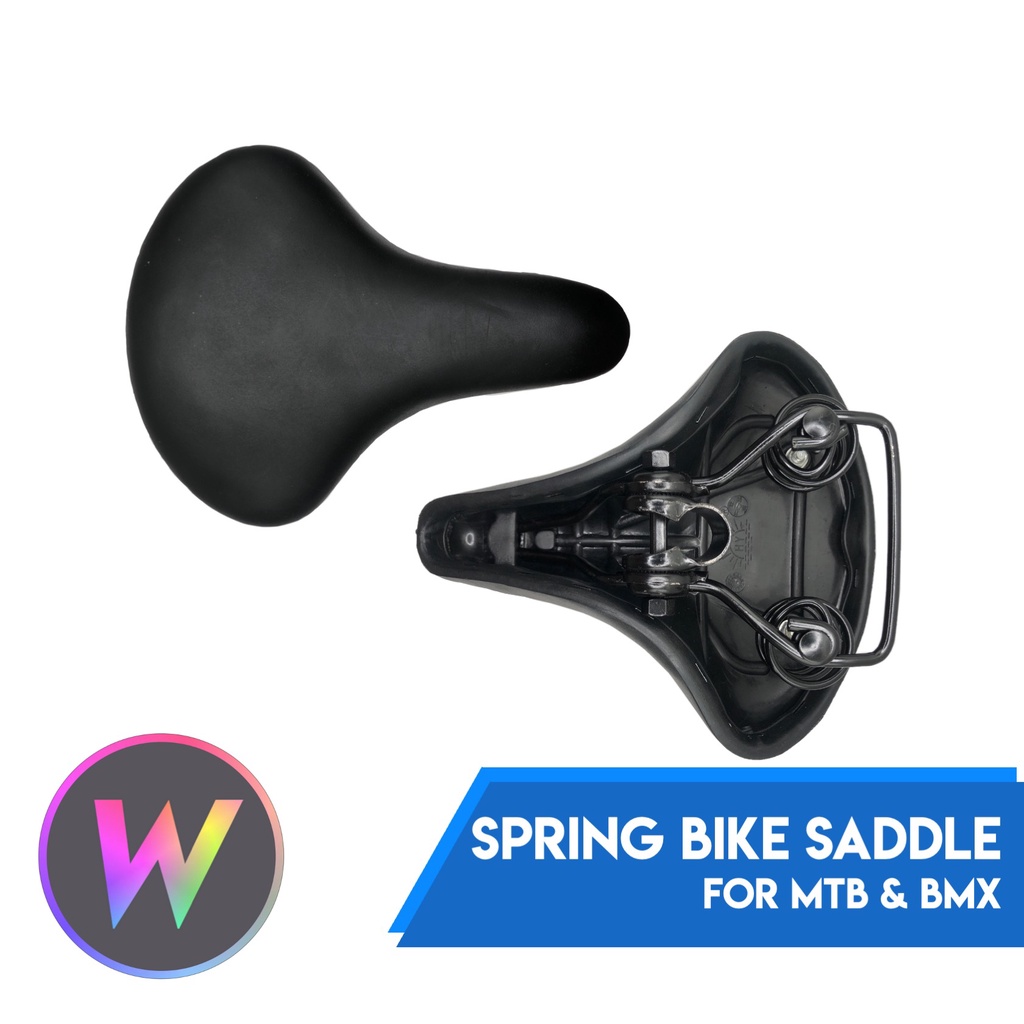 Spring Bicycle Saddle For BMX, Japanese Bike, MTB and Folding Bike ...
