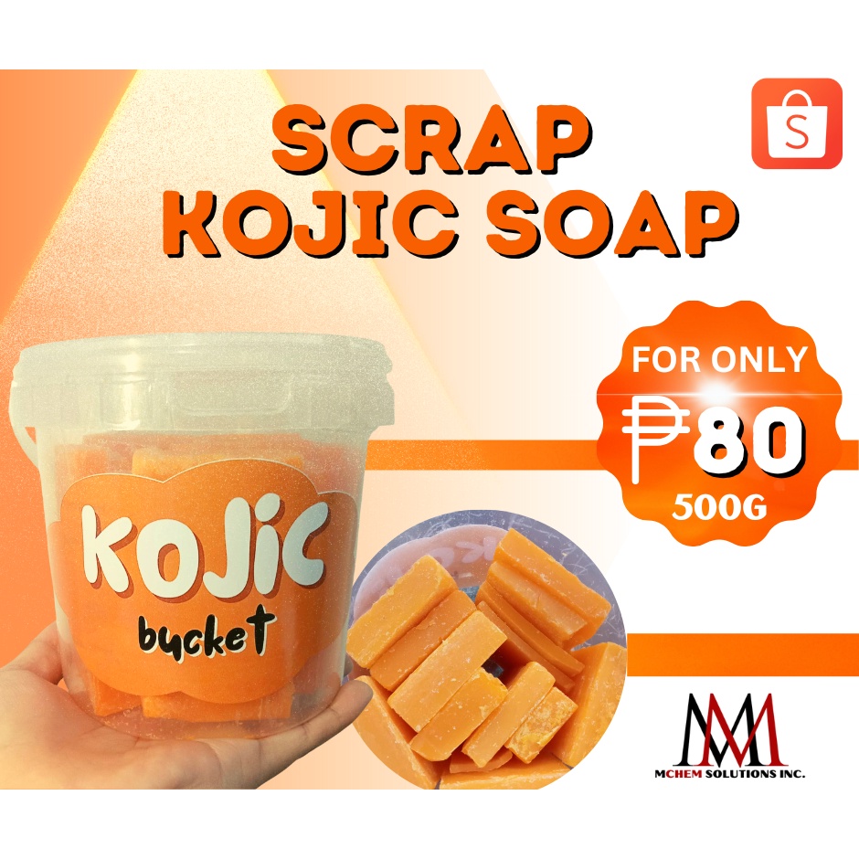 Scrap Kojic Soap- 500g | Shopee Philippines