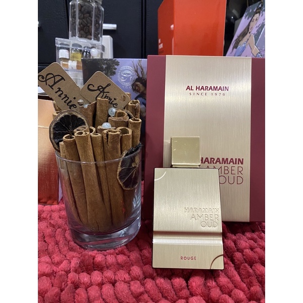 Al Haramain Amber Oud Rouge (Baccarat Rouge clone) edition decant/takal ...