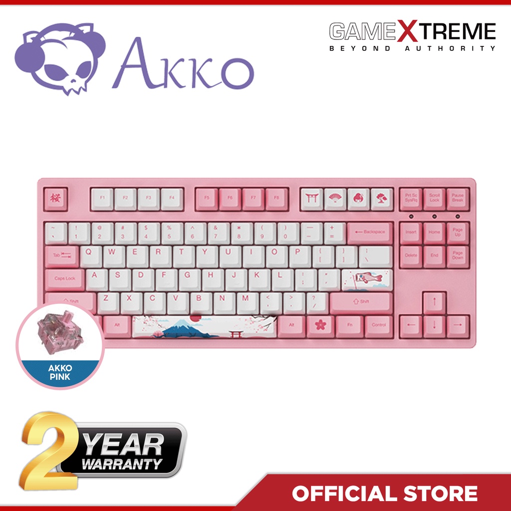 AKKO World Tour-Tokyo R1 3087 Mechanical Keyboard (AKKO Switch 2nd Gen ...