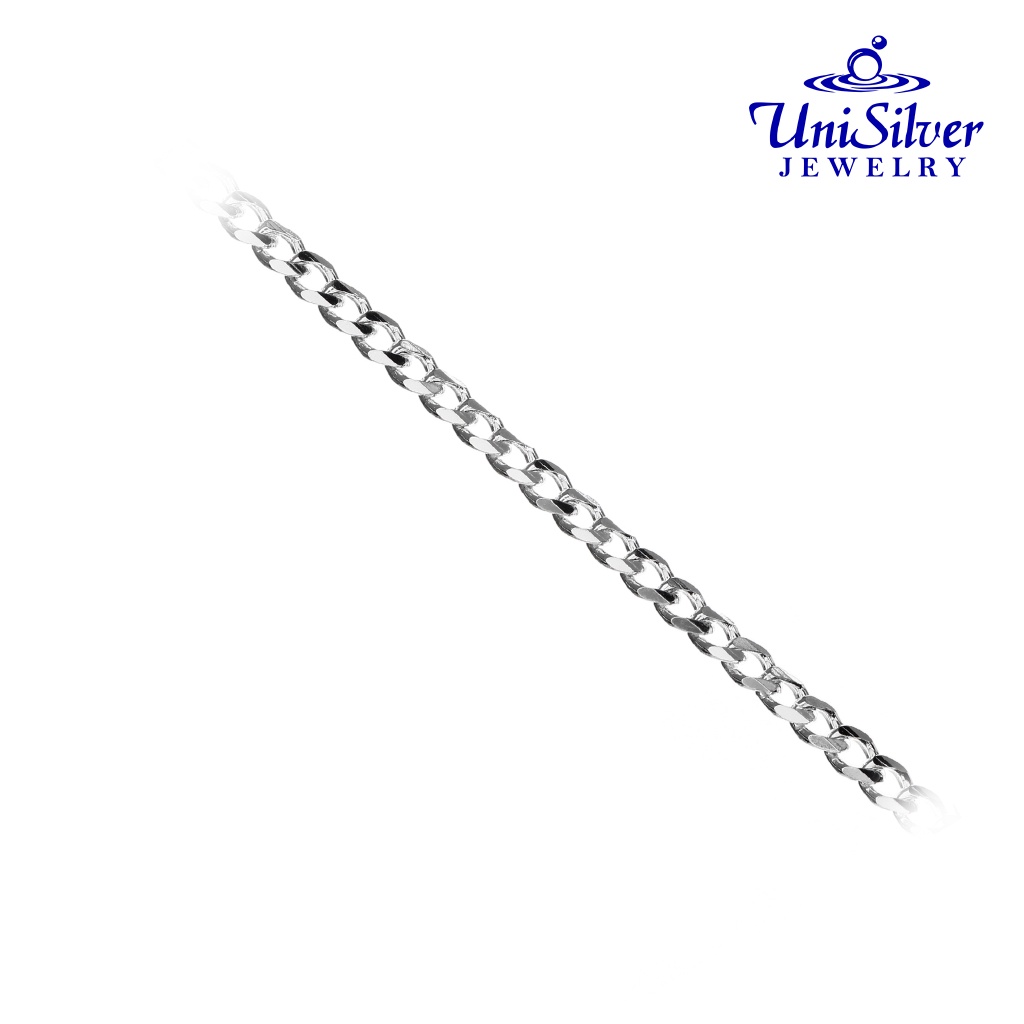 Unisilver 925 Sterling Men's Necklace (MND12) | Shopee Philippines