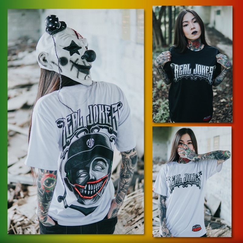 Real Jokes Clothing FMASK (Black / White) | Shopee Philippines