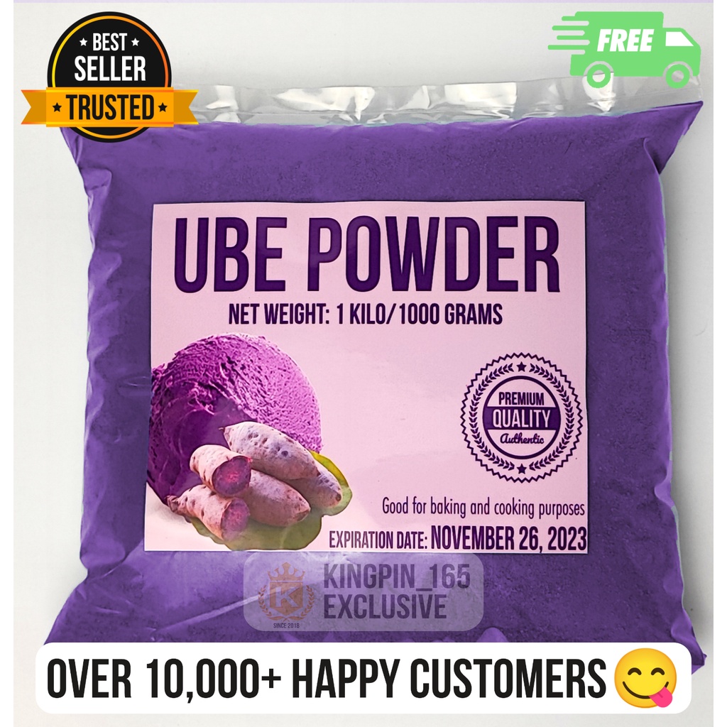 PURE Natural Premium Ube Powder (Purple Yam Powder) for Soft Ube-Cheese ...