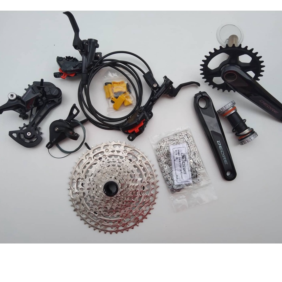GROUP SET "SHIMANO" DEORE M6100 1X12 W/O HUB | Shopee Philippines