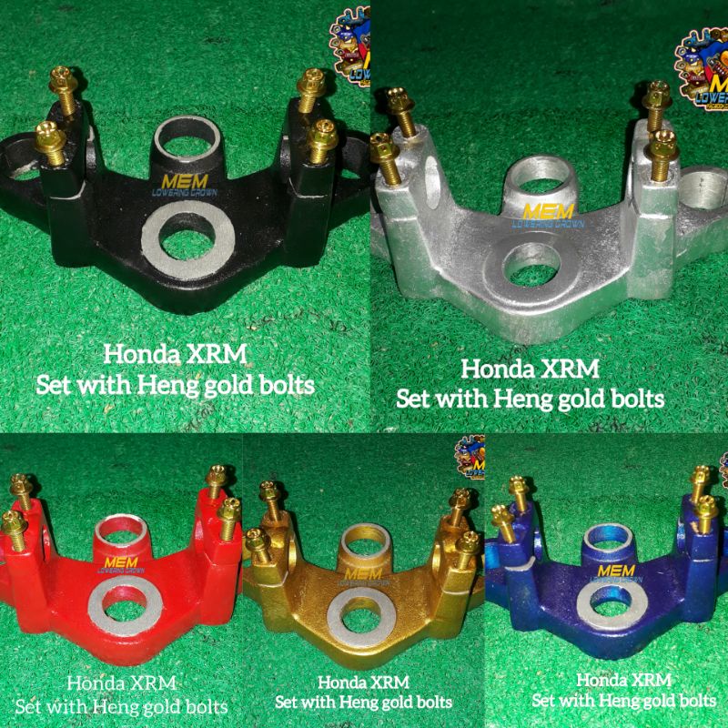 Honda XRM 110 set with Heng Gold bolts | Shopee Philippines
