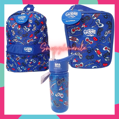 Smiggle Authentic Giggle by Smiggle Bundle of 3 School Backpack kids ...