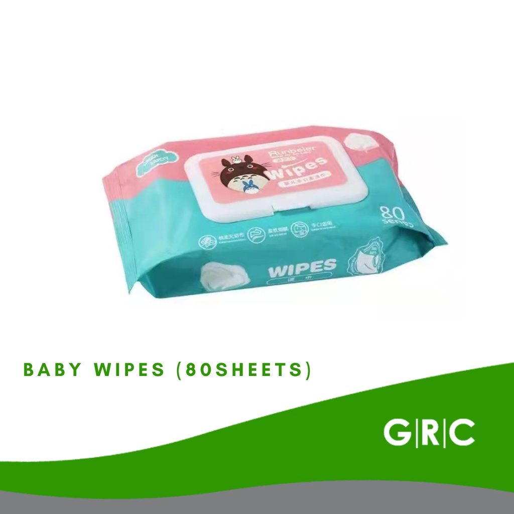Baby Wipes (80 Sheets) | Shopee Philippines