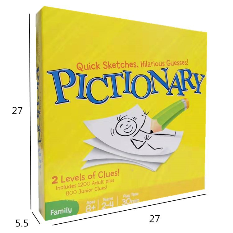 Pictionary game for family,friends and aprty games | Shopee Philippines