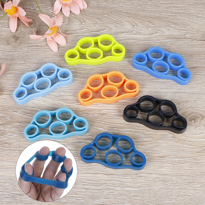Finger Stretcher Hand Extensor Exerciser Resistance Bands Training ...