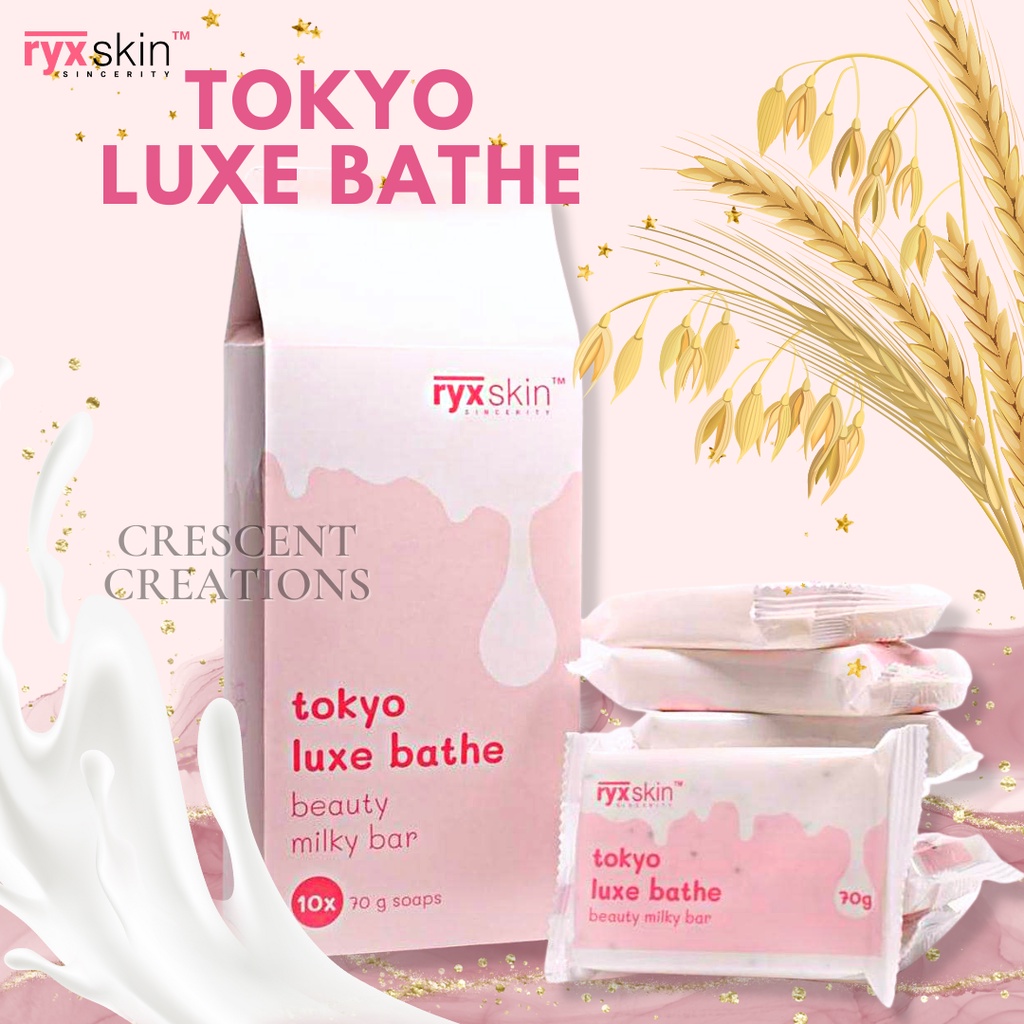ryx skin ryxskin sincerity tokyo luxe bathe beauty milky bar square ...