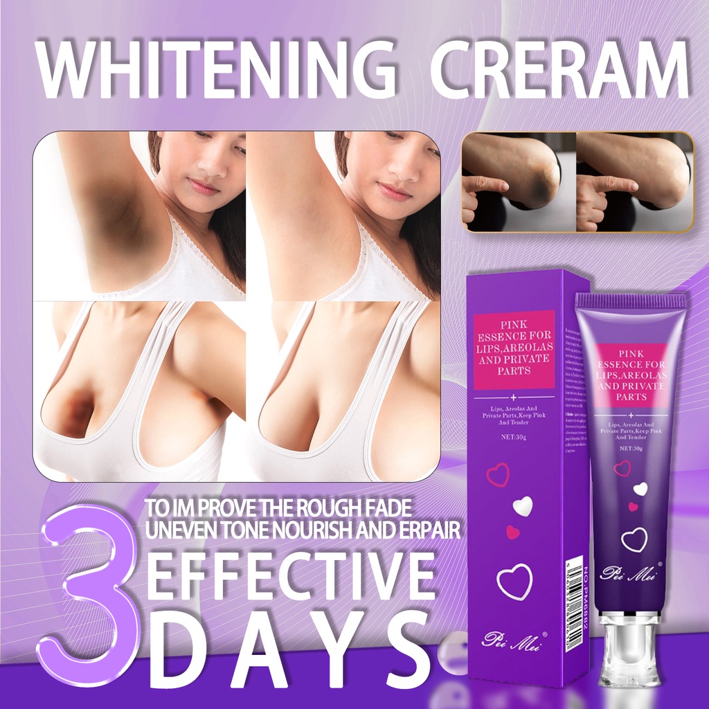 Underarm Private Part Whitening Cream Armpit&Inguinal&bikini pampaputi ng singit&kilikili ...