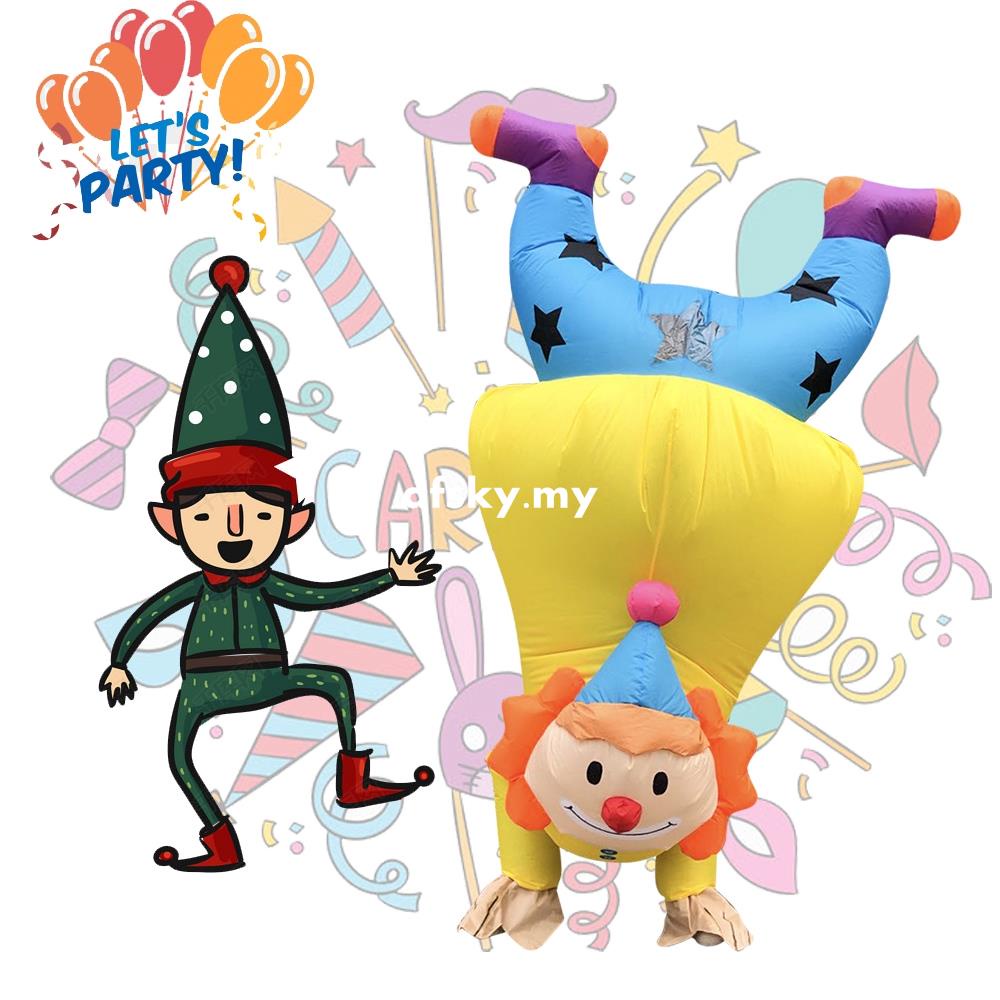 Cosplay Party Inflatable Costumes Blow Up Halloween Funny Handstand ...