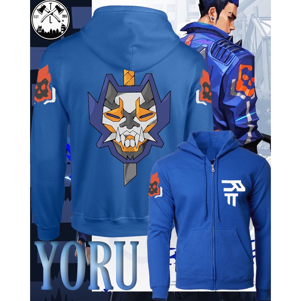 Yoru Valorant Jacket Hoodie | Shopee Philippines