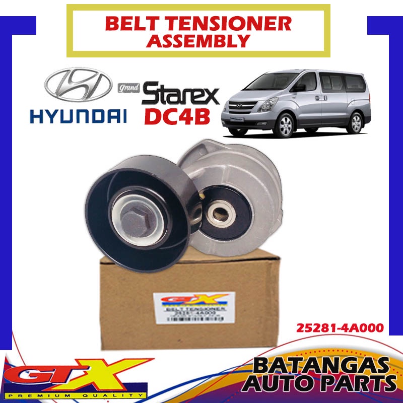 BELT TENSIONER ASSEMBLY HYUNDAI GRAND STAREX D4CB PN: 25281-04A000 ...