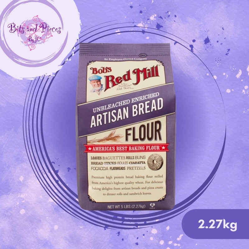 Bob’s Red Mill Artisan Bread Flour 2.27kg | Shopee Philippines