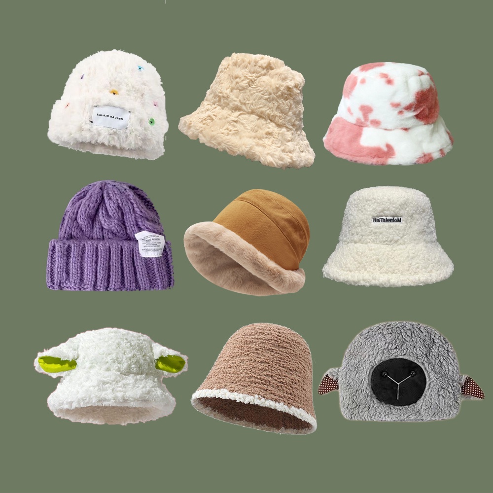 Autumn and Winter, Various High -quality Fashion Beautiful Wool Warm ...