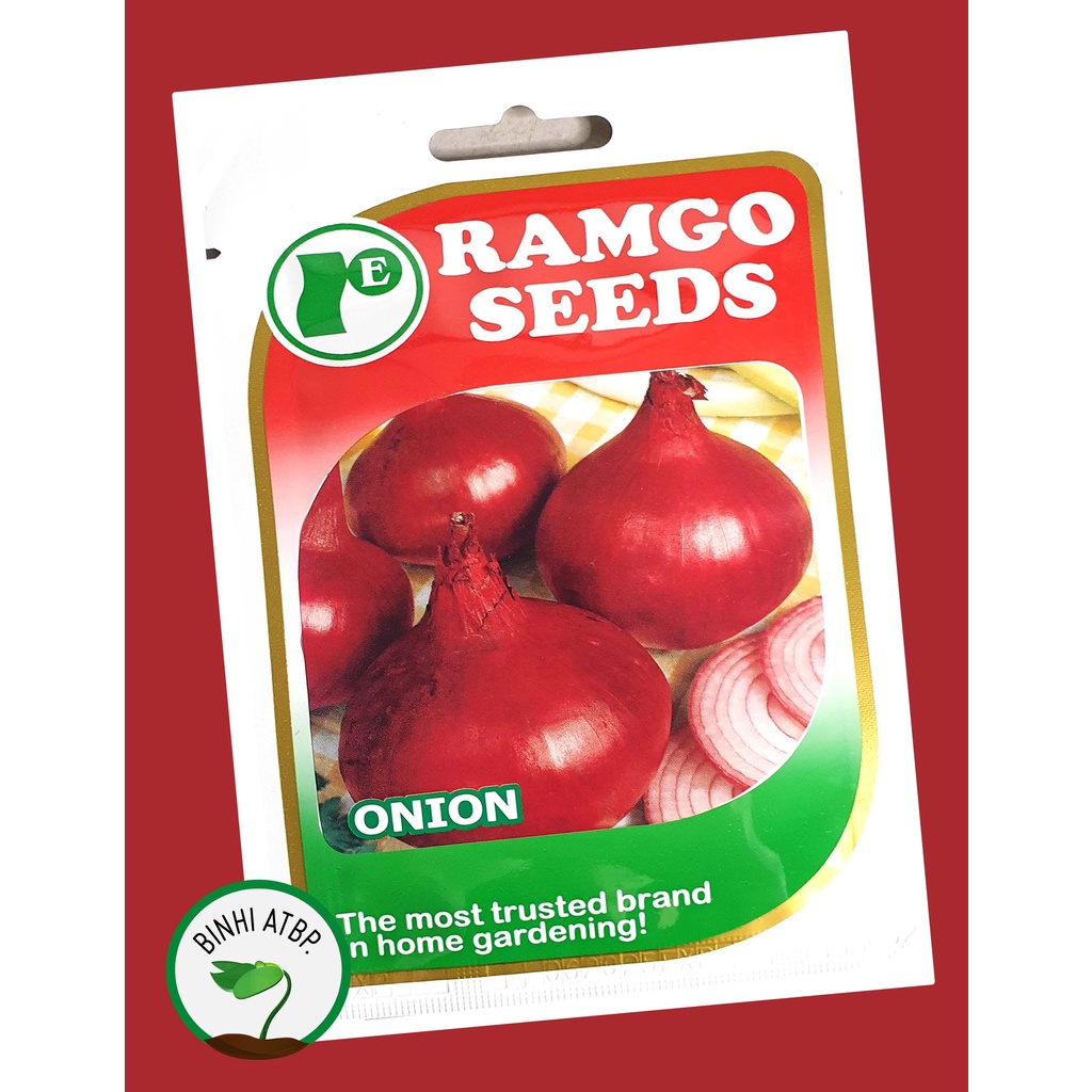 Ramgo Onion (Red Creole) Red Dragon F1 Seeds | Shopee Philippines